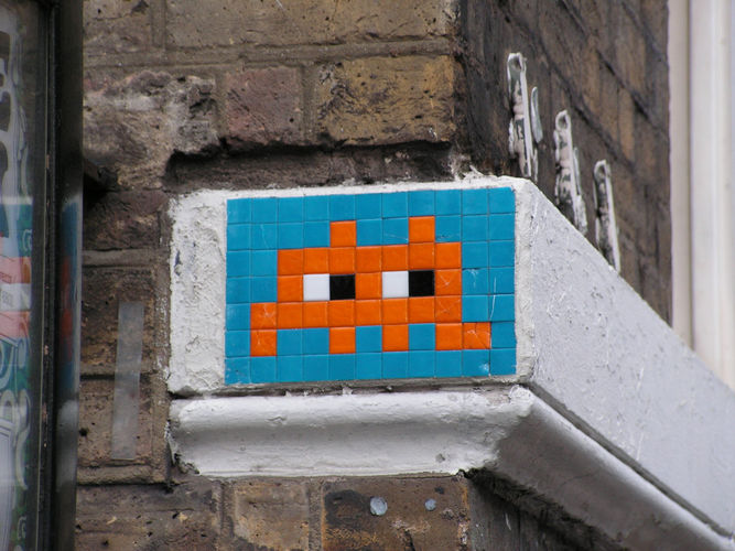 Artwork by Space Invaders in London | Fatcap